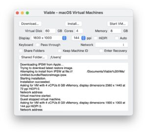 How to Run MacOS Ventura in a Virtual Machine with Viable - OS X Daily